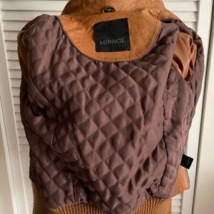 mirage | Jackets & Coats | Mirage Leather Jacket Size S | Poshmark
